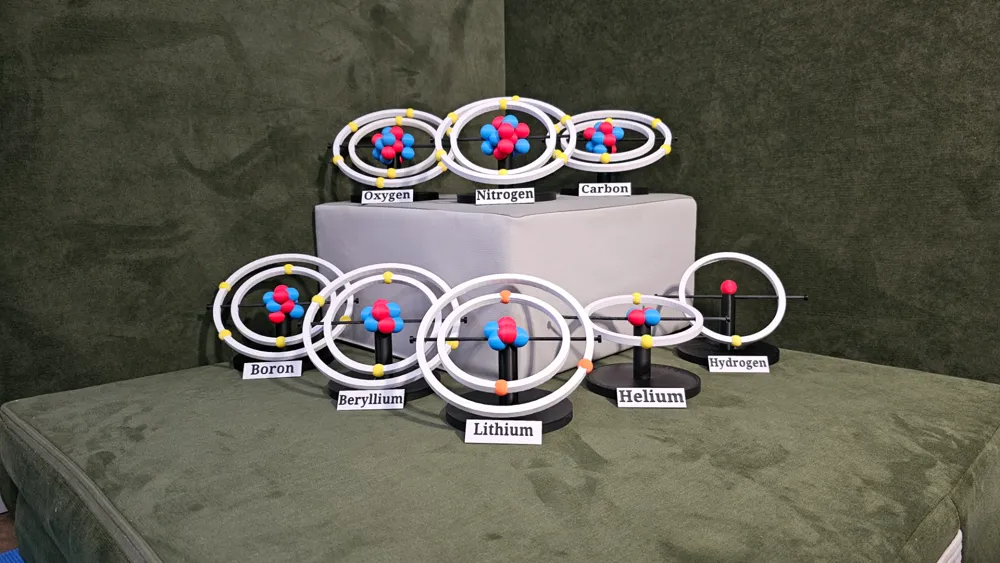 Atomic Internal Structure Models by Surreal Sonicus Studios MakerWorld ...