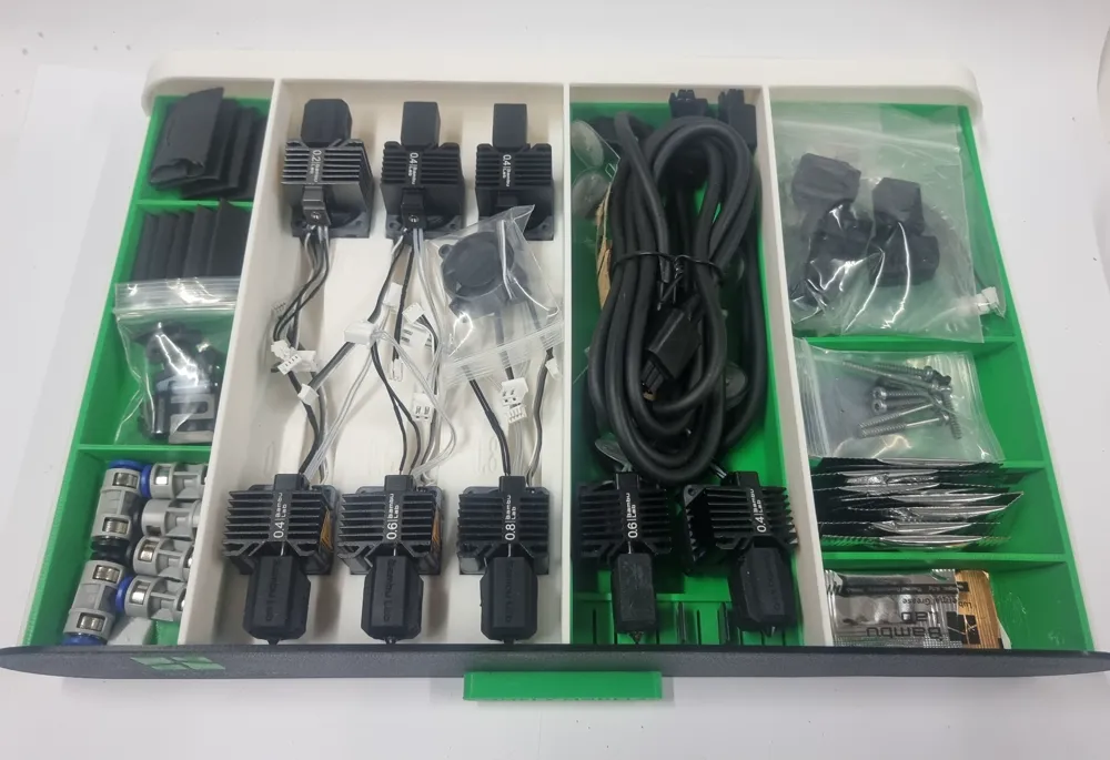 Bambu Lab - Parts Draw Nozzle Glues Lubs Small Tools by Simply Models ...