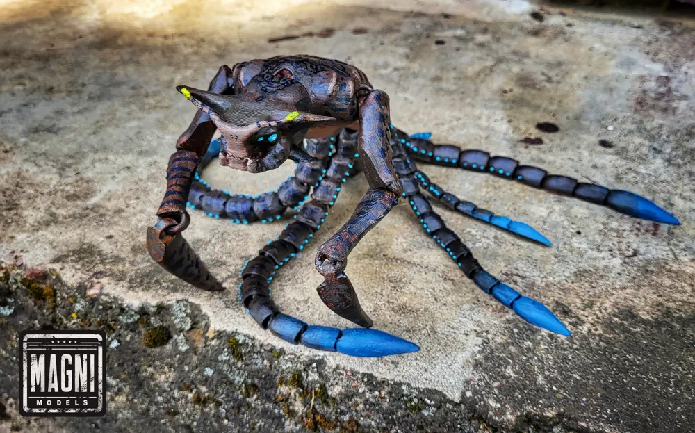 Articulated Sea Emperor Leviathan - Subnautica - Free 3D Print Model ...