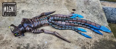 Articulated Sea Emperor Leviathan - Subnautica by MagniModels ...