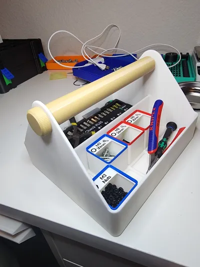 Gridfinity Tool Caddy for P1P-P1S-X1C by sam2803 - MakerWorld