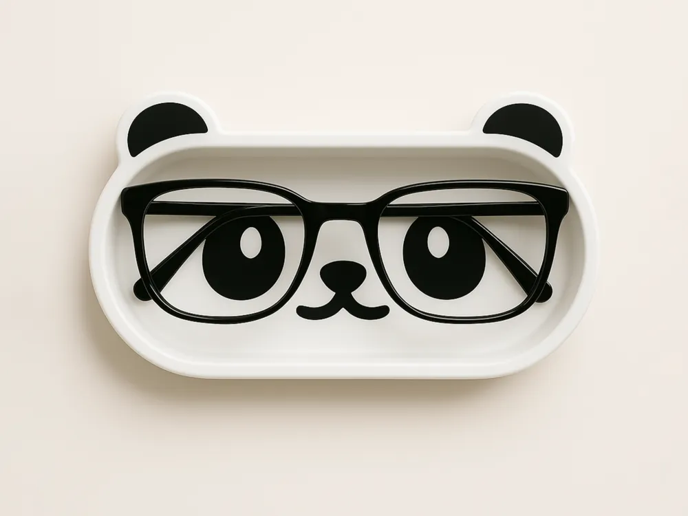Panda Glasses Tray – Cute Eyewear Holder by TuTu MakerWorld: Download ...