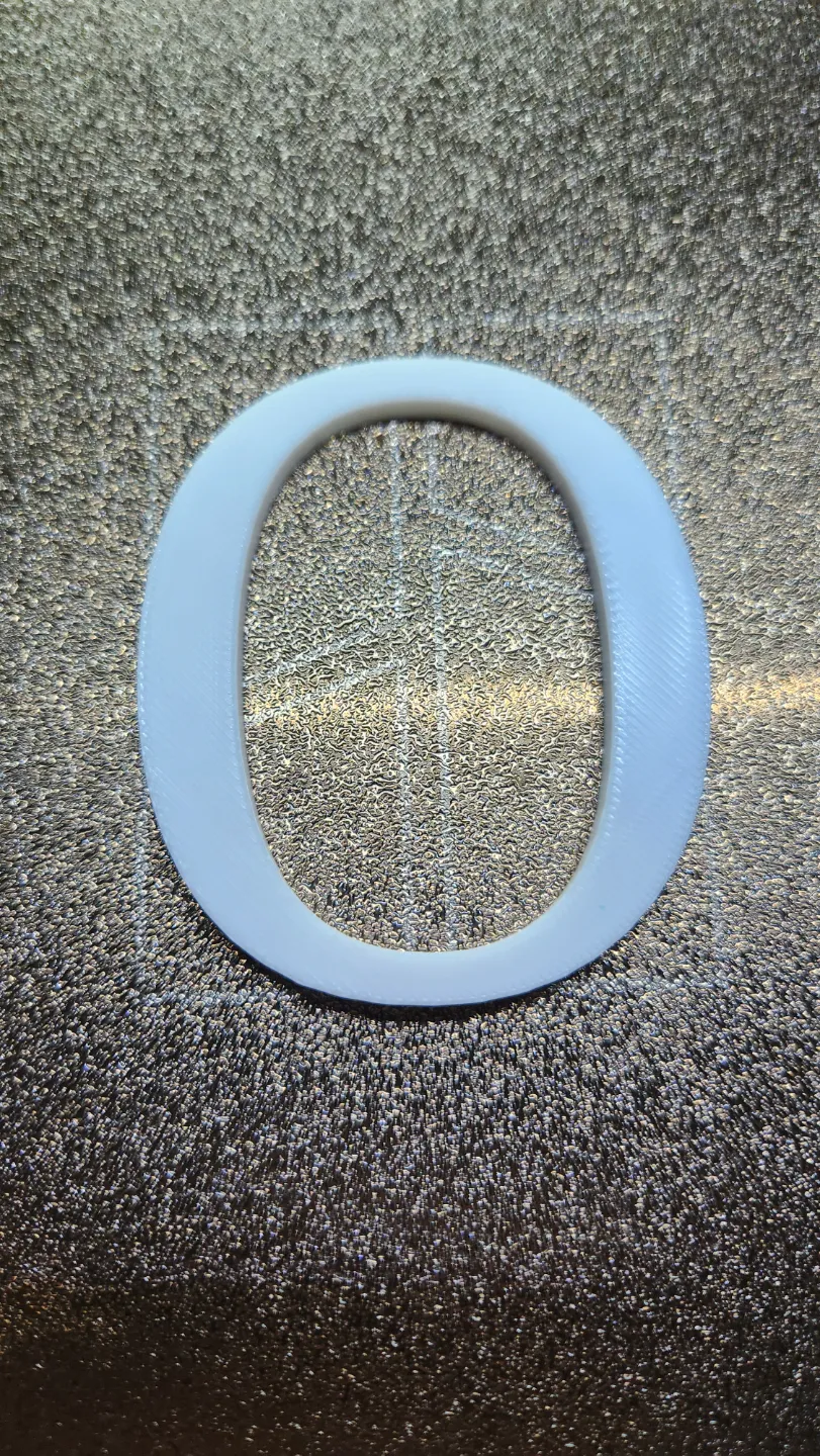 Alphabet Letter O - Uppercase (Small/Medium/Large) by eric272 - MakerWorld