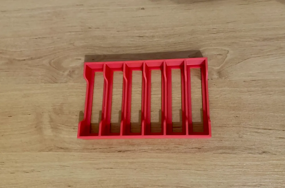 Hard drive stand for six 3.5" NORMAL drives by Axeli - MakerWorld