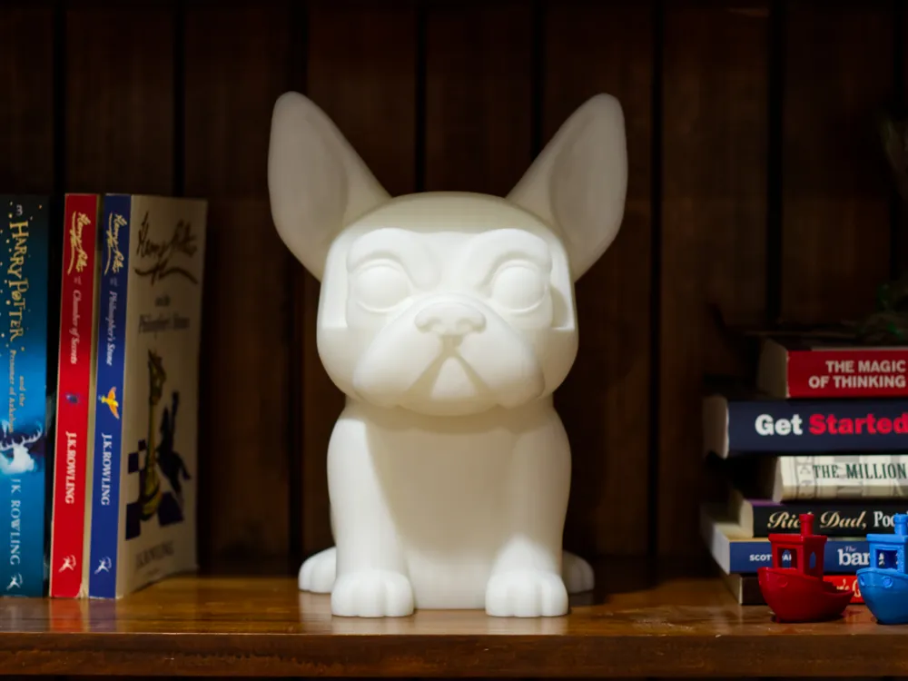 Life-Size French Bulldog Glasses Holder - Free 3D Print Model - MakerWorld