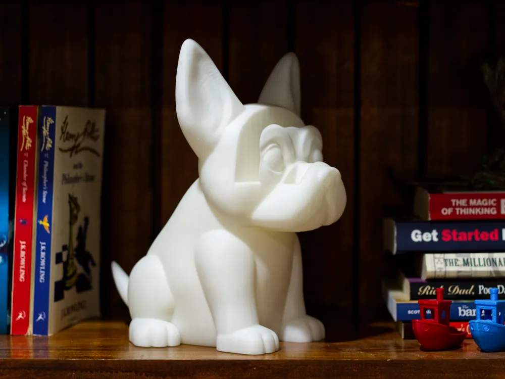 Life-Size French Bulldog Glasses Holder - Free 3D Print Model - MakerWorld