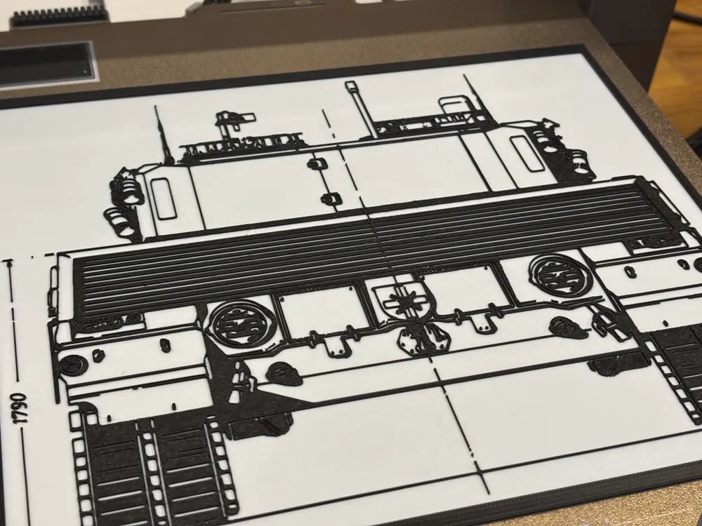 Leopard 2 Main Battle Tank - Rear View - Blueprint by ...