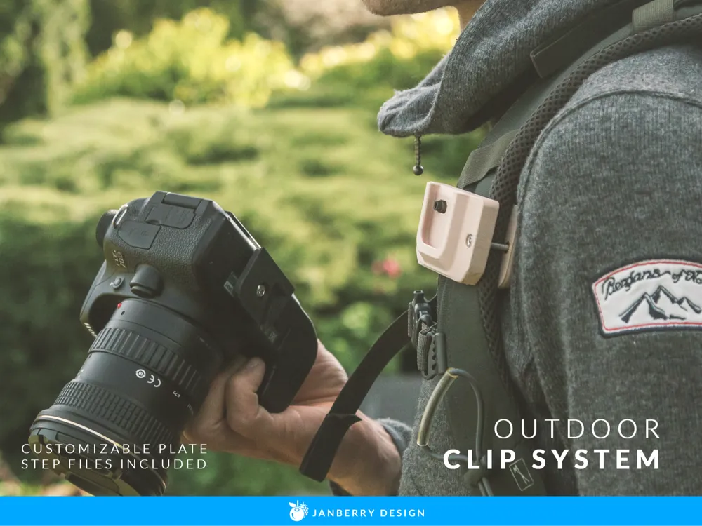 Outdoor Clip System - Customizable - Free 3D Print Model - MakerWorld