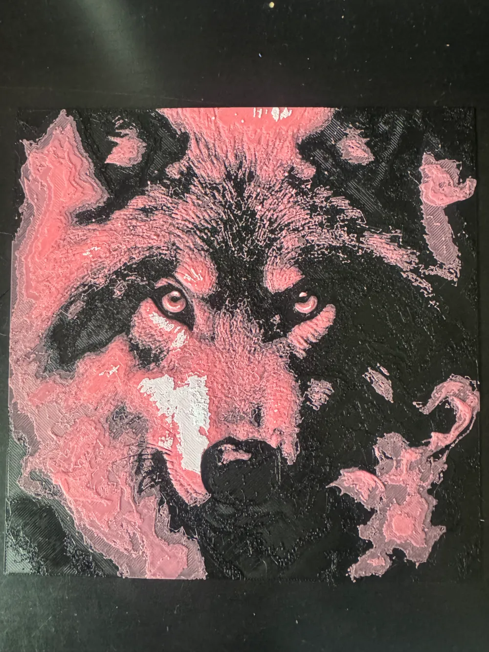 Wolf Hueforge - Free 3D Print Model - MakerWorld