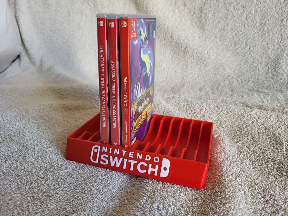 Nintendo Switch Game Holder by CARBAYO - MakerWorld