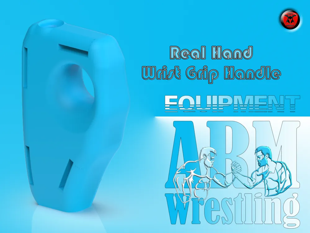 Arm Wrestling Realistic Hand Wrist Grip Handle by CopyKnight MakerWorld ...