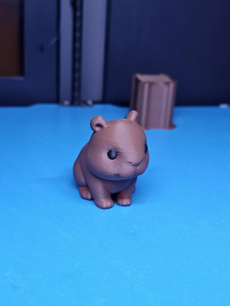 Cute Little Capybara - Free 3D Print Model - MakerWorld