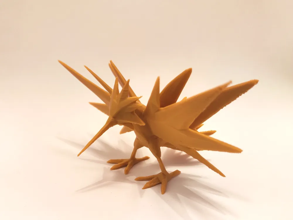 Low-Poly Zapdos by Low Poly Factory - MakerWorld