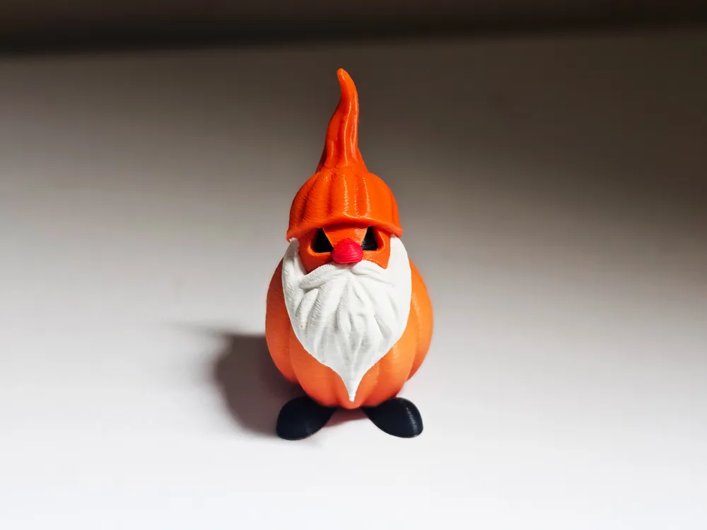 Pumpkin Gnome Figure by DoodledDigital MakerWorld: Download Free 3D Models