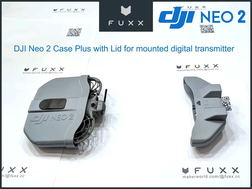 DJI neo 2 Case plus - Free 3D Print Model - MakerWorld