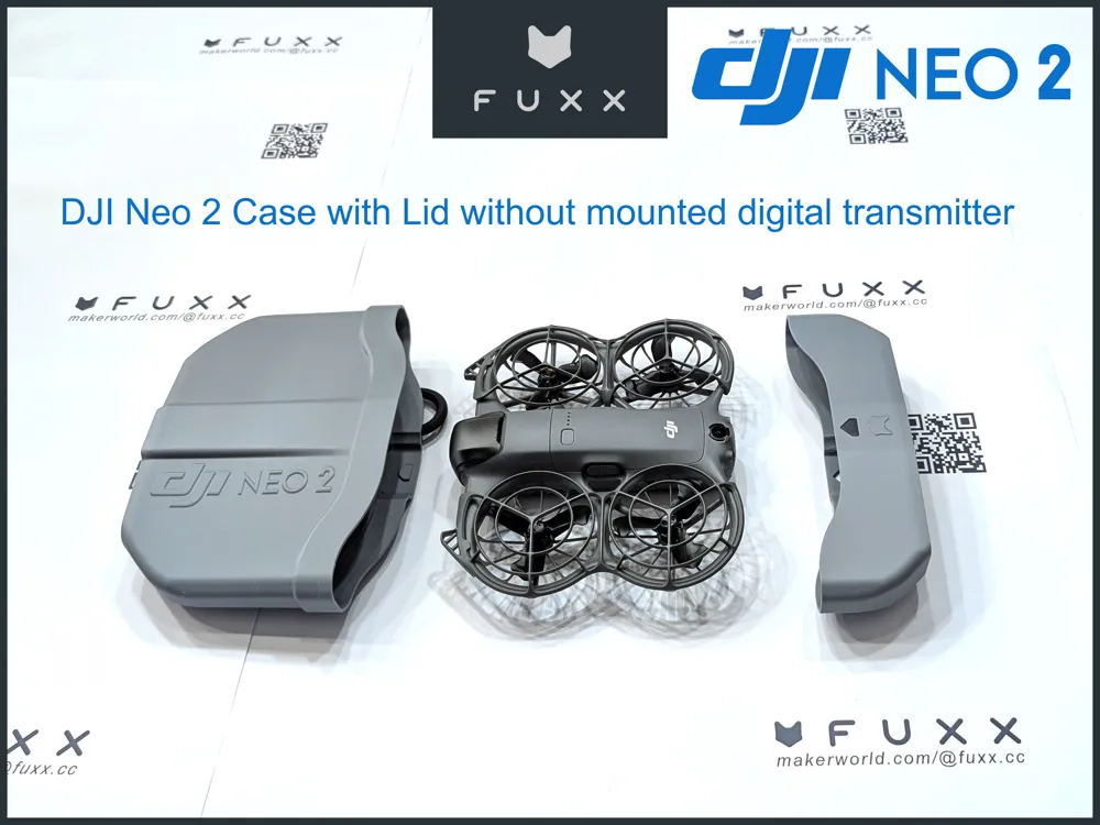 DJI neo 2 Case plus - Free 3D Print Model - MakerWorld