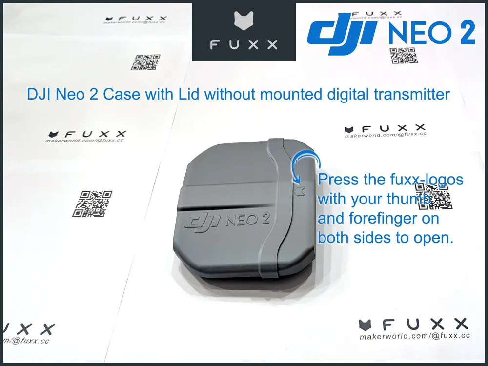 DJI neo 2 Case plus - Free 3D Print Model - MakerWorld
