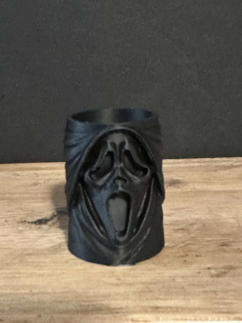 Ghostface-Style Horror Cup / Popcorn Bucket - Free 3D Print Model ...