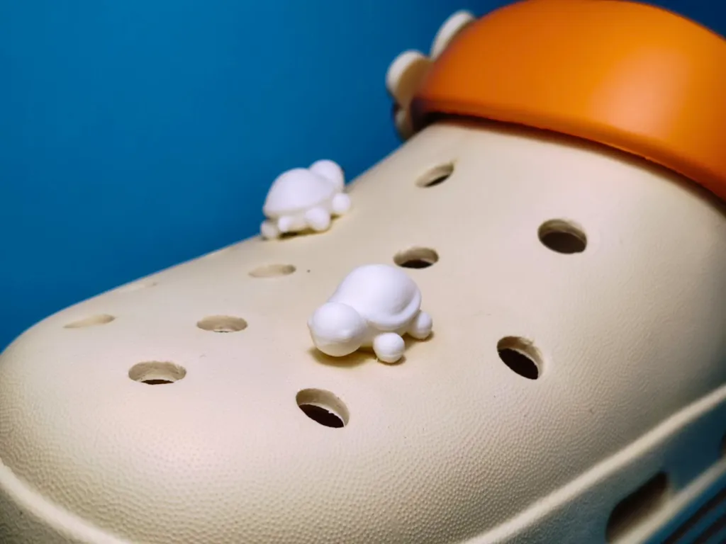 Turtle croc charm (Jibbitz) - Free 3D Print Model - MakerWorld