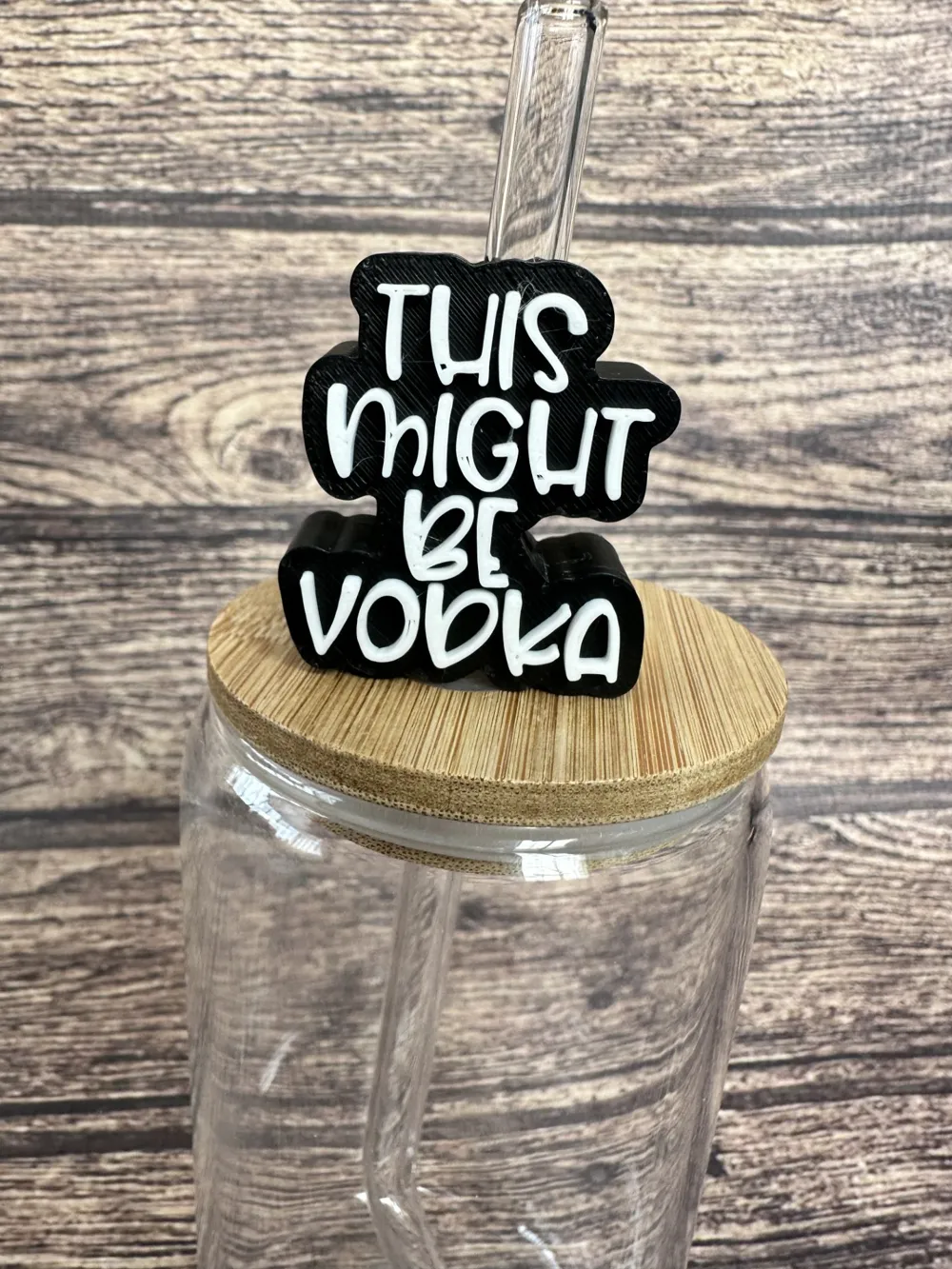 This Might be Vodka straw topper - Free 3D Print Model - MakerWorld