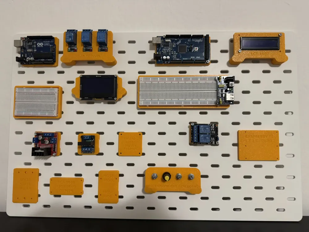ARDUINO SKÅDIS Wall Mount VOL 1 by burm MakerWorld: Download Free 3D Models