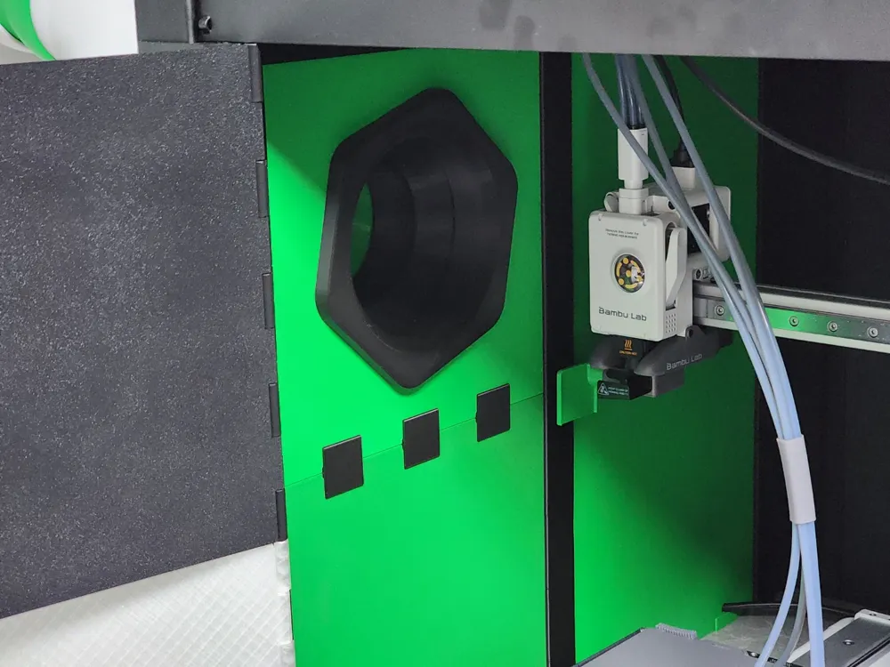 (SNUG Window Exhaust Fan) Flexible Segmented Pipe by Telcon MakerWorld ...