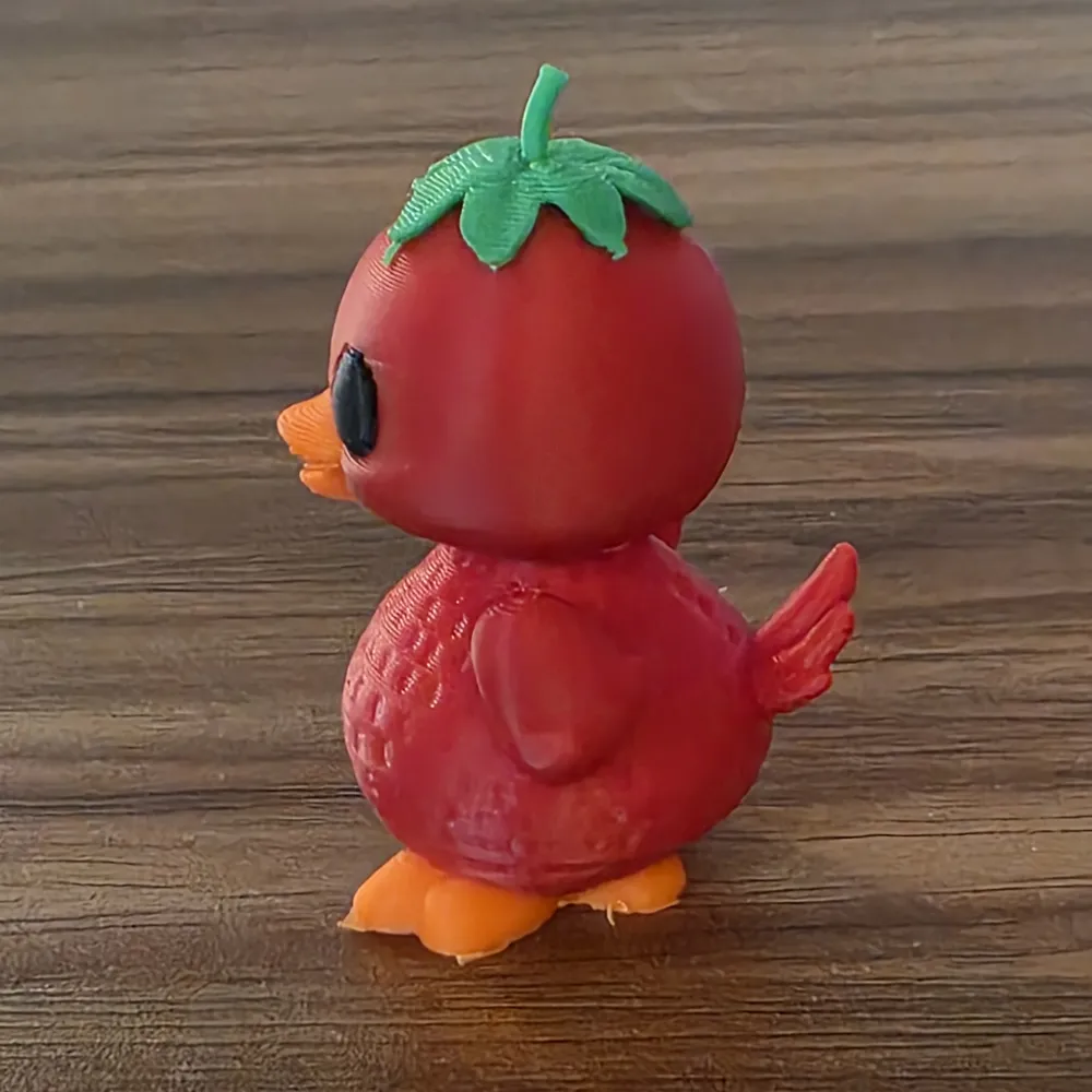 Strawberry Duck - Free 3D Print Model - MakerWorld