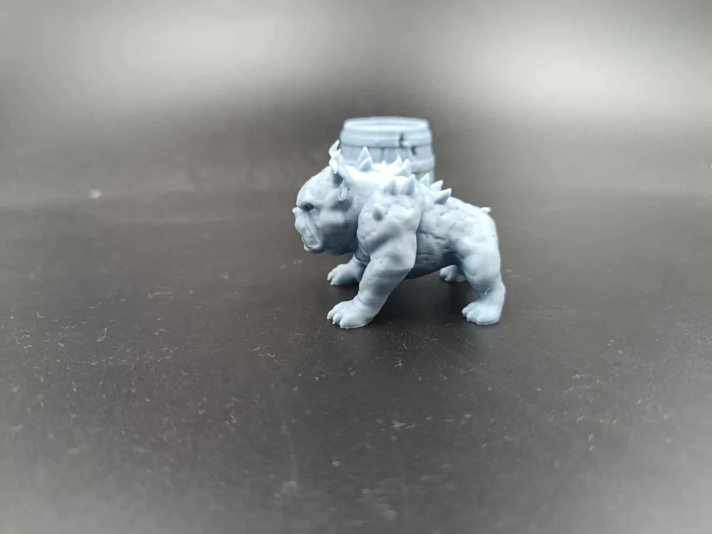 DnD RPG Miniature Dungeons - Demon Bulldog by drakeforge3d MakerWorld ...