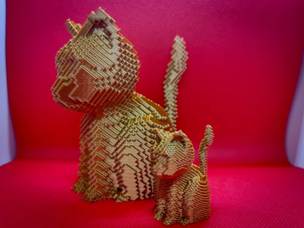 Cube Cat - Free 3D Print Model - MakerWorld