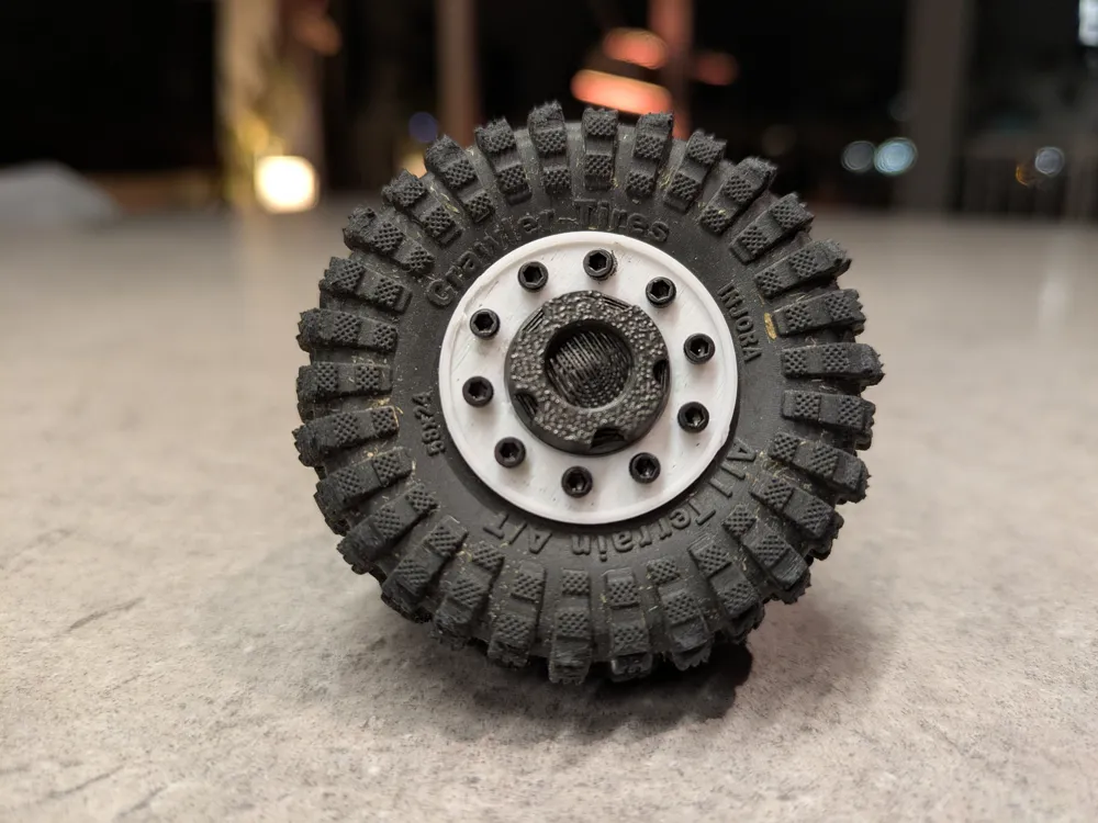 Beadlock 1.0 inch with Hubcap by Chatts MakerWorld: Download Free 3D Models