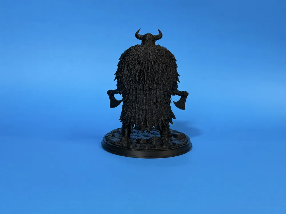 Viking Warrior-single color - Free 3D Print Model - MakerWorld