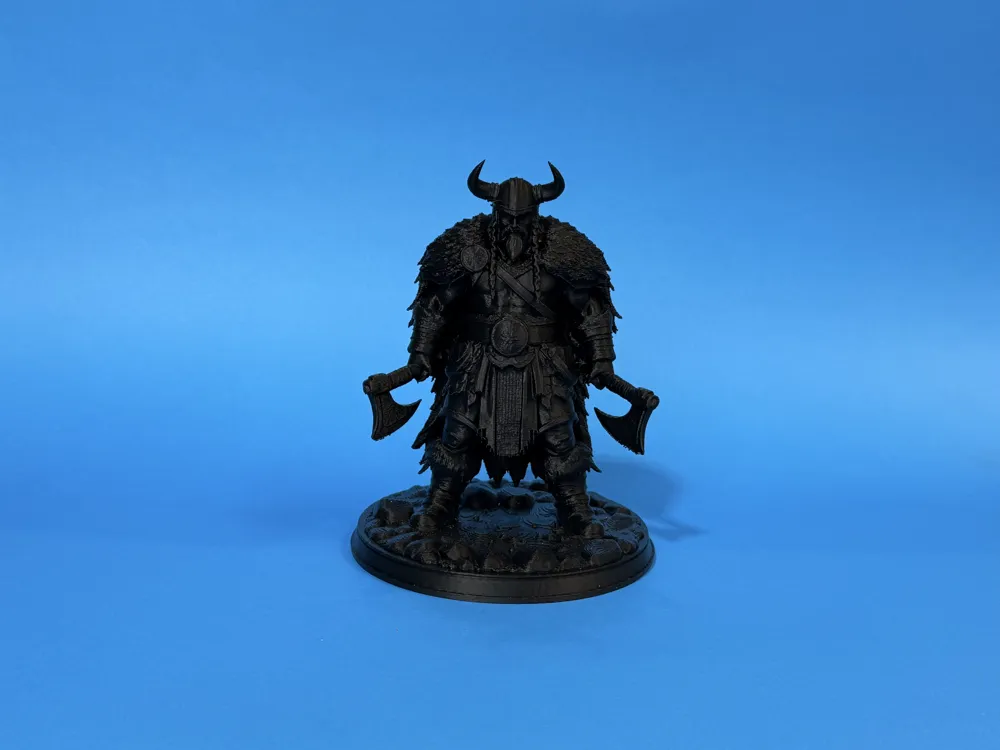 Viking Warrior-single color - Free 3D Print Model - MakerWorld