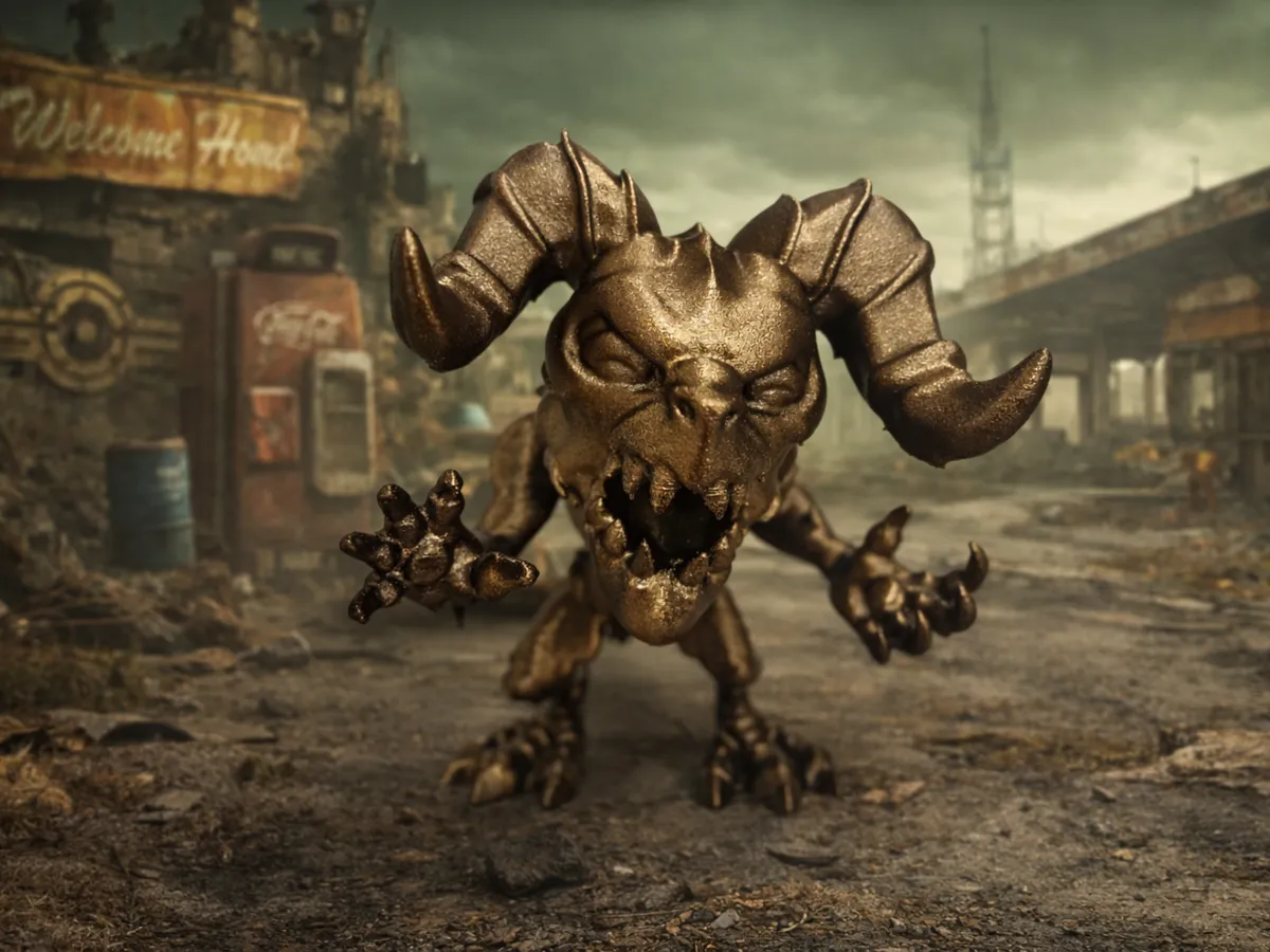 Fallout DeathClaw - Free 3D Print Model - MakerWorld