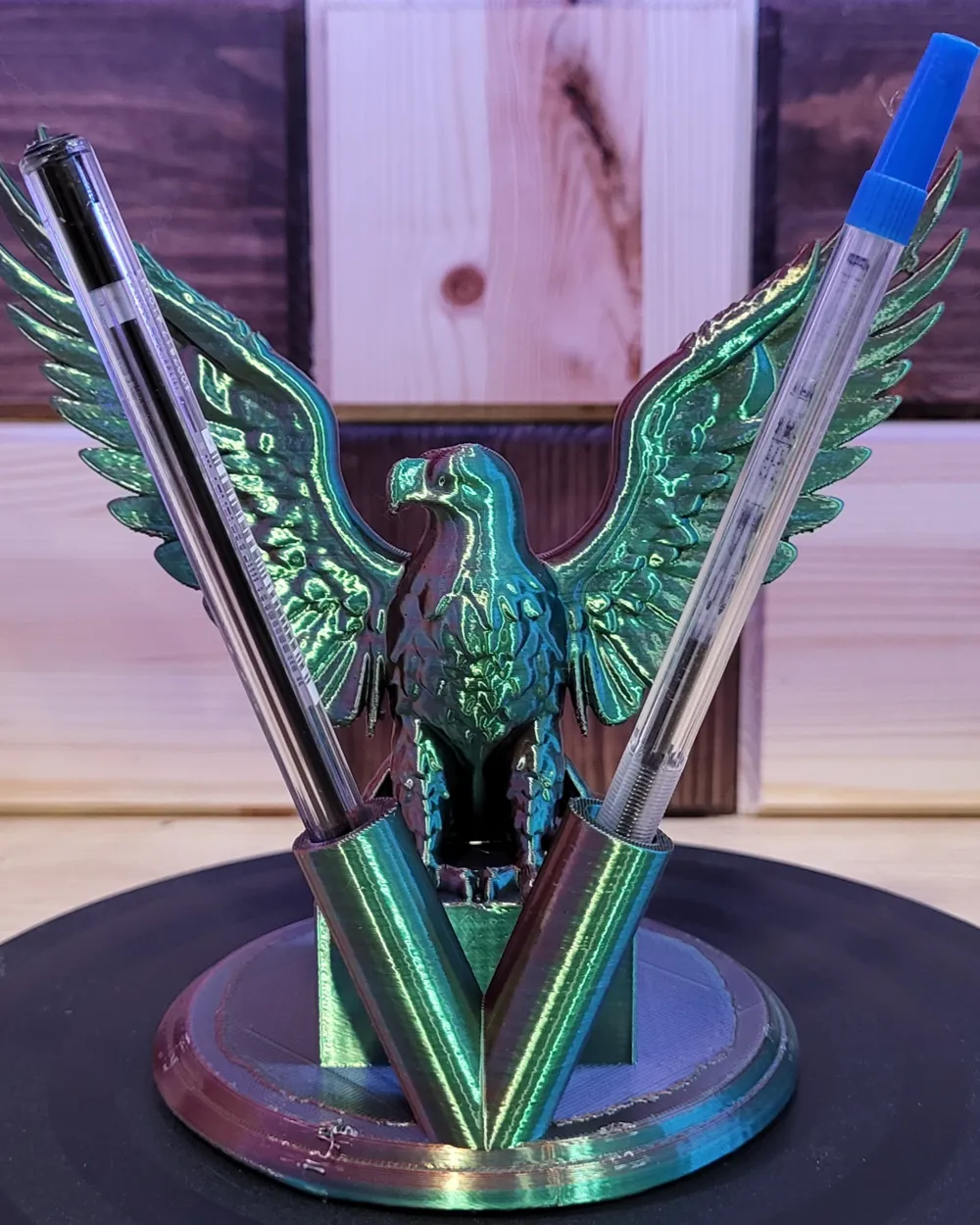 American Bald Eagle Pen Holder by Random3D - MakerWorld