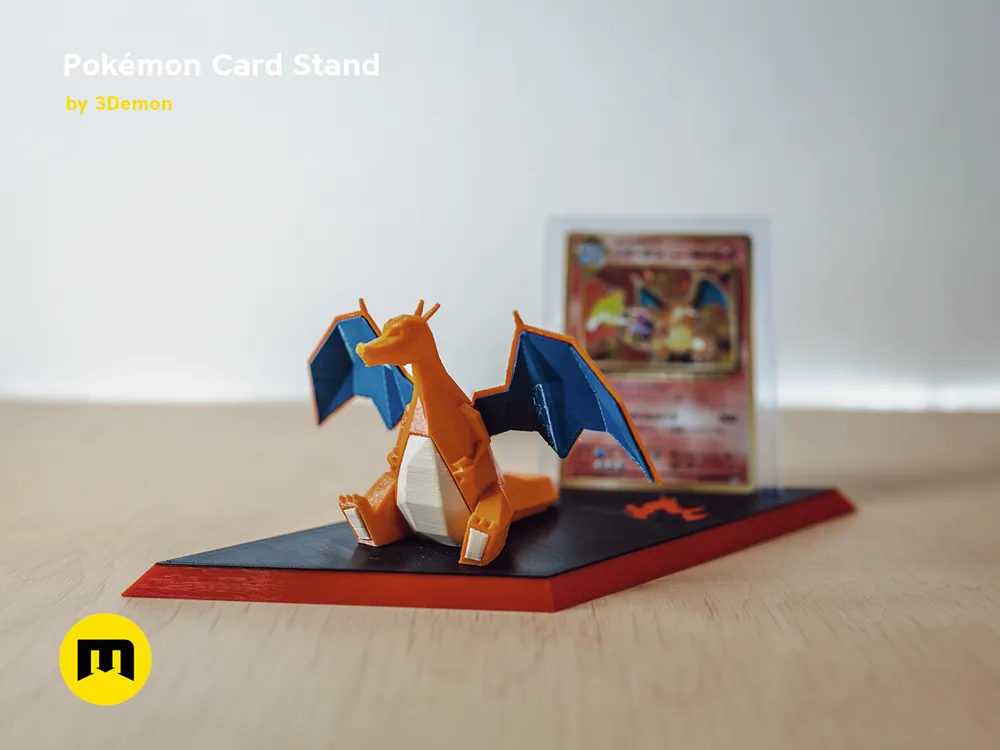 Pokemon Card Stands by 3Demon MakerWorld: Download Free 3D Models