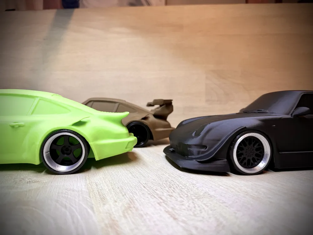 Porsche 911 Turbo RWB "Maverick" (964) Large Model by ShapeShift 3D ...