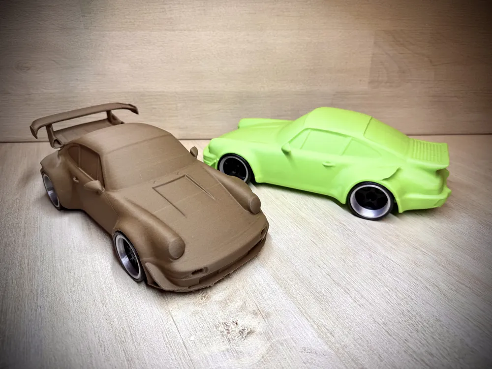 Porsche 911 Turbo RWB "Maverick" (964) Large Model by ShapeShift 3D ...