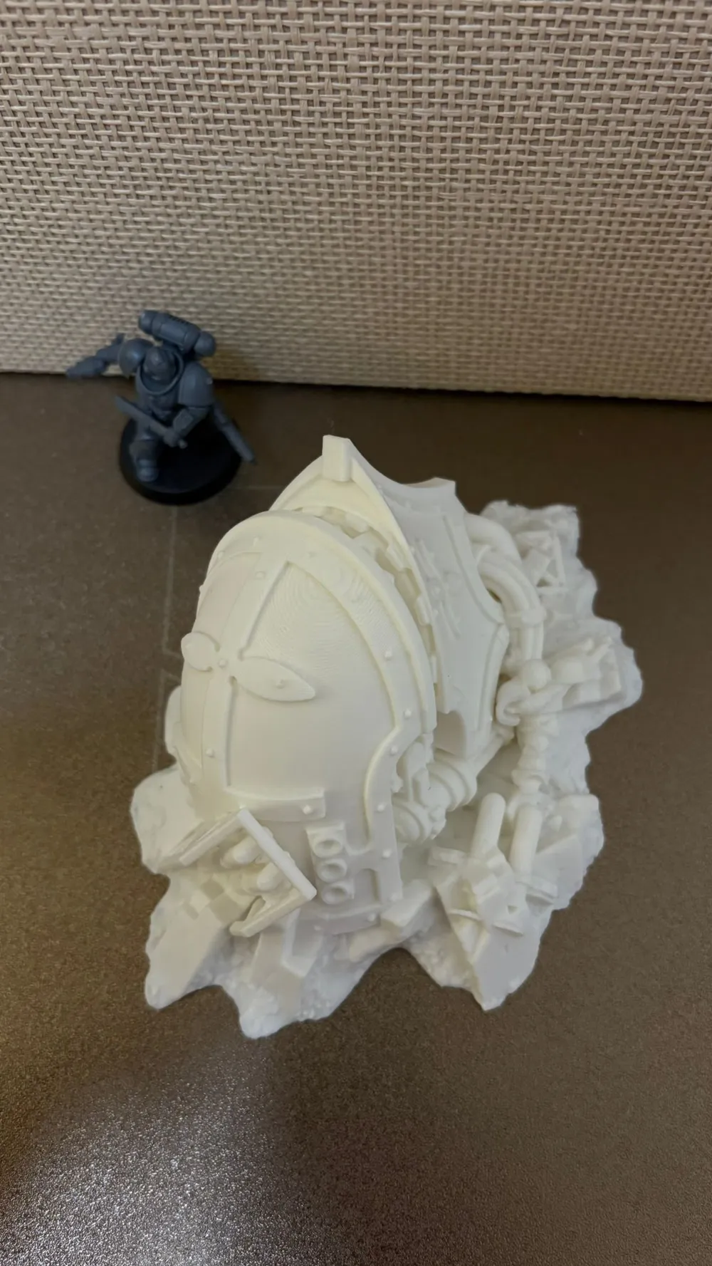 Cabeza de Titán Señor de la Guerra para juegos de guerra por Noelf ...