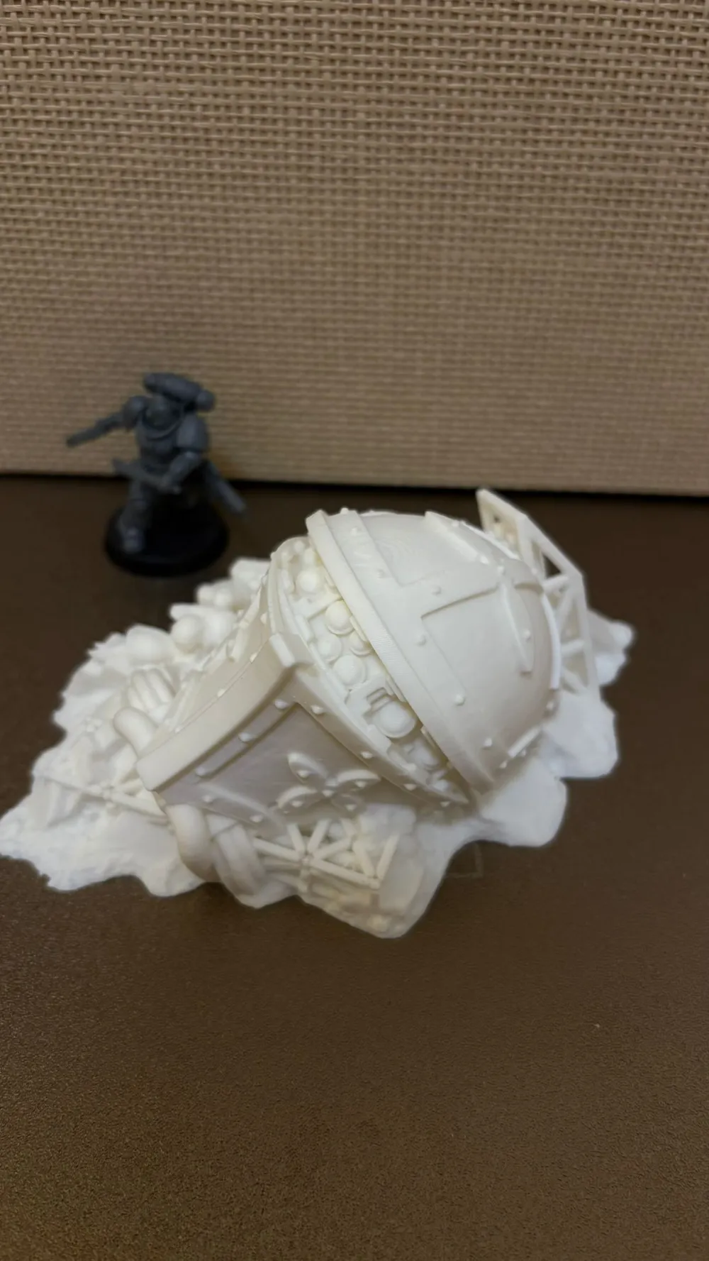 Cabeza de Titán Señor de la Guerra para juegos de guerra por Noelf ...