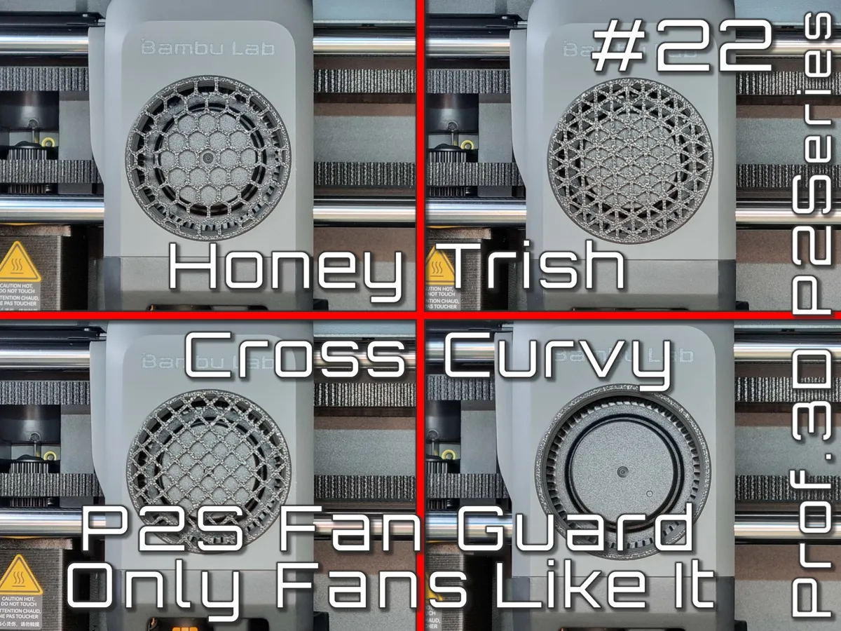 P2S Fan Guard ⧸ Don't Stick Your Finger In There by Professional3D ...