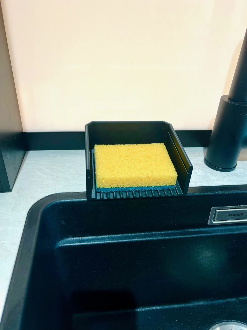 Practical sponge and soap holder for the kitchen - Free 3D Print Model ...