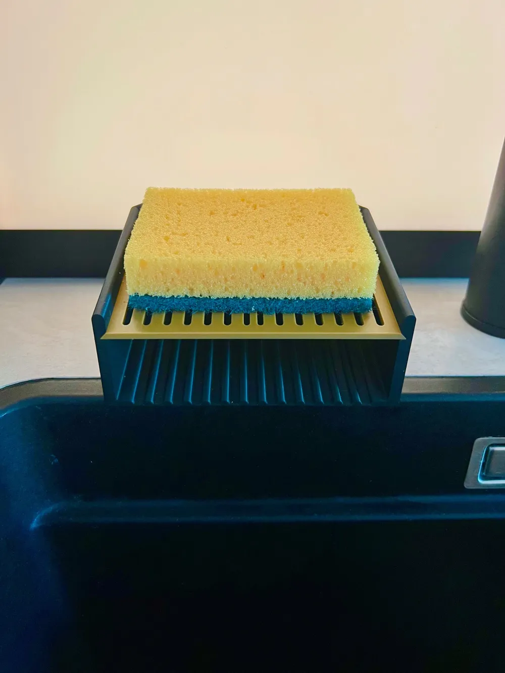 Practical sponge and soap holder for the kitchen - Free 3D Print Model ...