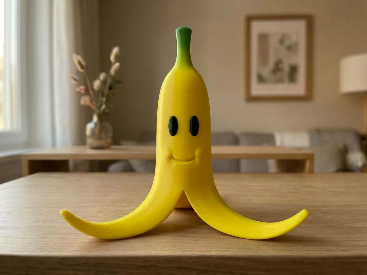 Banana – Mario Figurine - Free 3D Print Model - MakerWorld