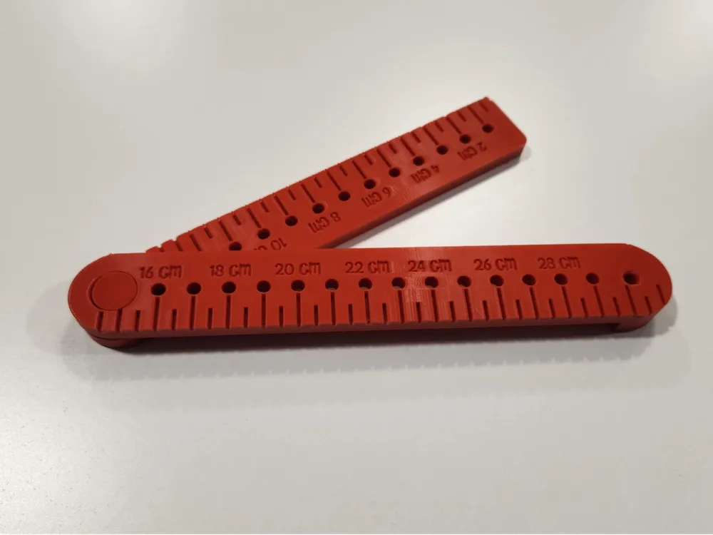Folding Metric Ruler (and Compass/Protractor/etc) by BC Labs MakerWorld ...