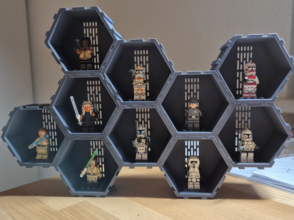 Star Wars Non-Lego Brick Wall Mount by Cuuki MakerWorld: Download Free ...