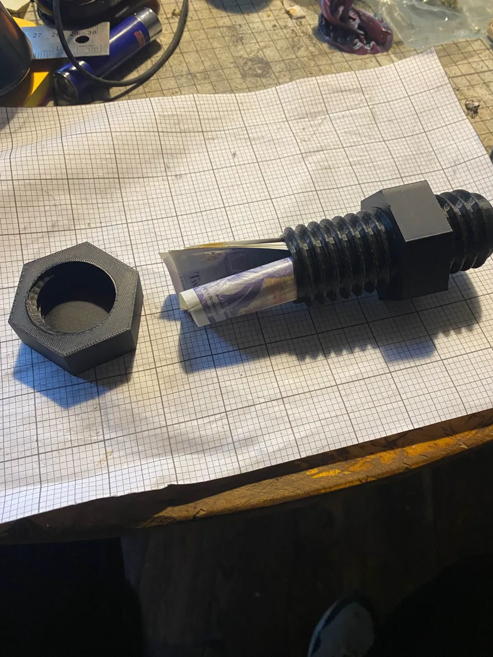 Stash bolt / fidget toy by dirty dog - MakerWorld