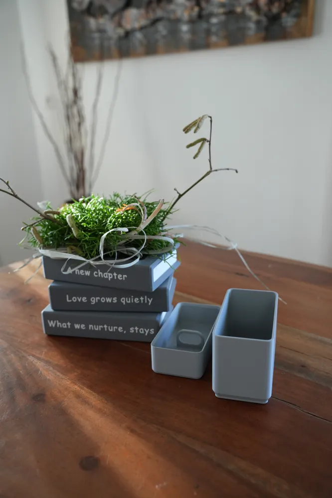 Plant pot - Book - Free 3D Print Model - MakerWorld