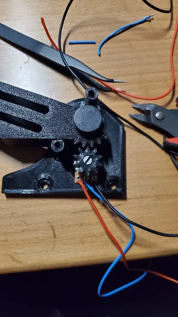 Sim Racing Handbrake, Adjustable by Hunting Salmon - MakerWorld