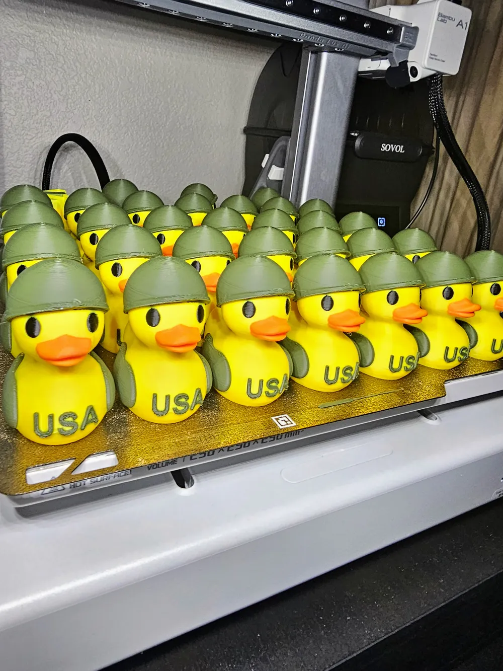 Military duck Remixed by GalvestonJoe MakerWorld: Download Free 3D Models