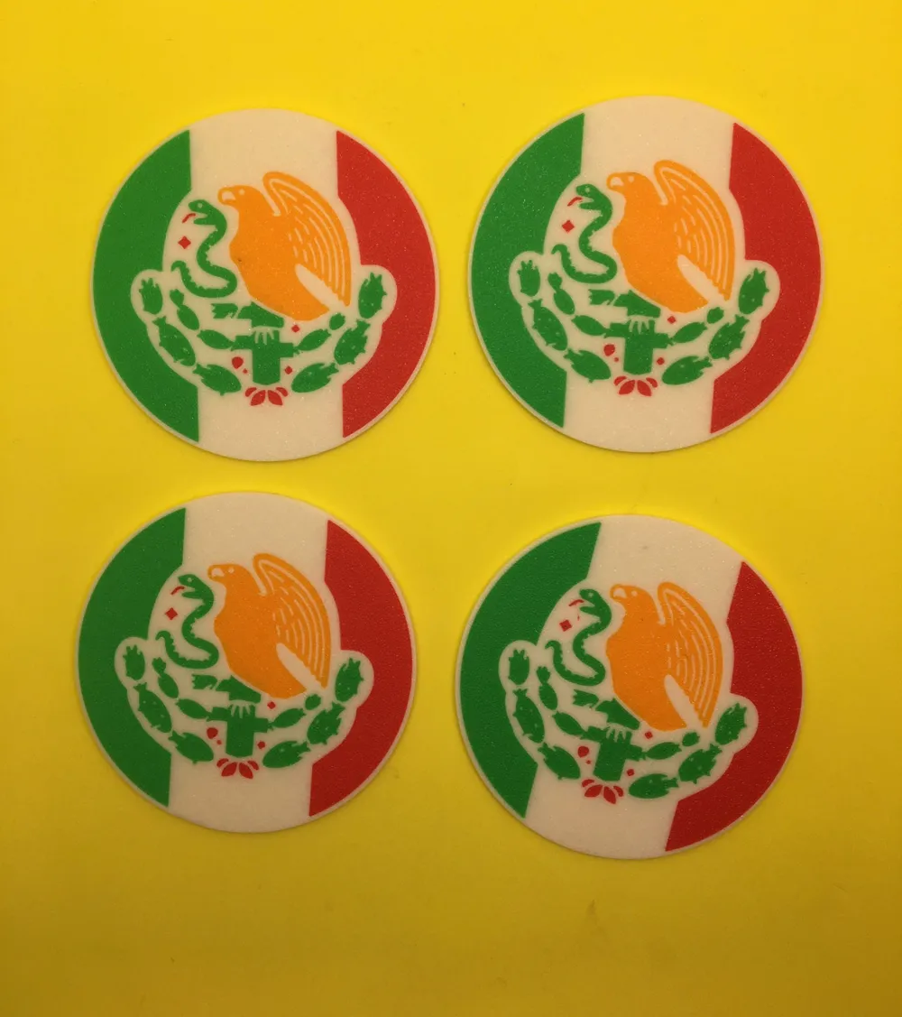 Mexican_Flag_Coaster by Perico 3D PrintsMakerWorld: Download Free 3D Models